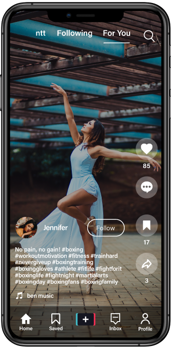 Tictic Flutter - IOS And Android media app for creating and sharing short videos by qboxus